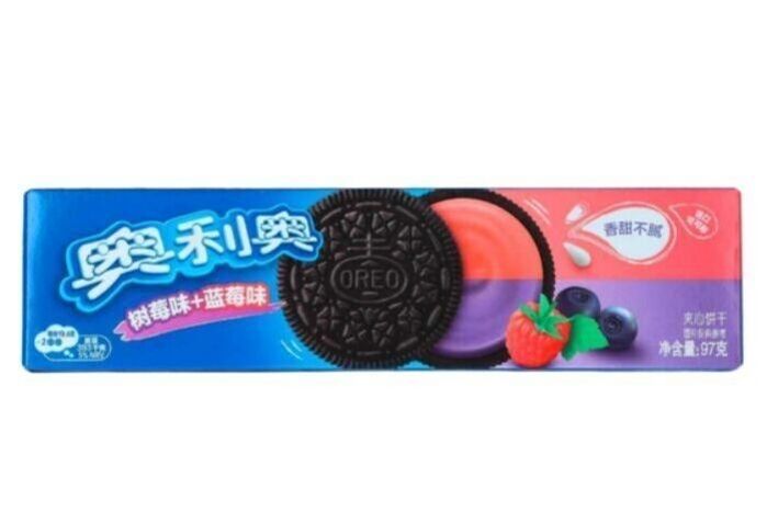 Buy Oreo Raspberry & Blueberry Cream Biscuits... Online | Mercato