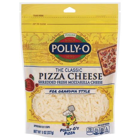 Buy Polly-O Pizza The Classic Shredded Cheese... Online | Mercato