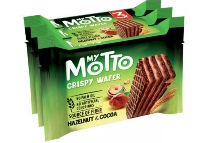 Buy My Motto Crispy Wafer 3pks x30g Wafer Wit... Online | Mercato