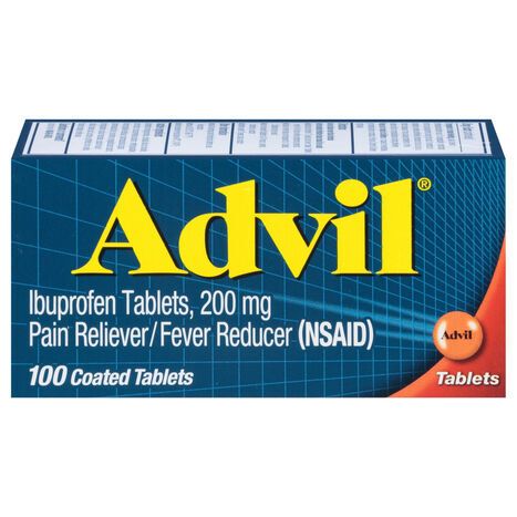 Buy Advil Coated Tablets 200 mg Pain Reliever... Online | Mercato
