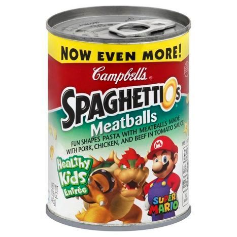 Buy SpaghettiOs Pasta, Super Mario Fun Shapes... Online | Mercato