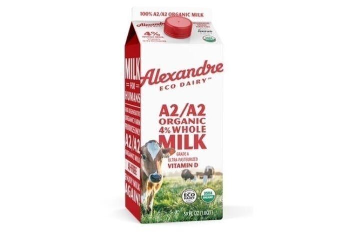 Buy Alexandre Eco Dairy A2/A2 Organic 4% Whol... Online | Mercato
