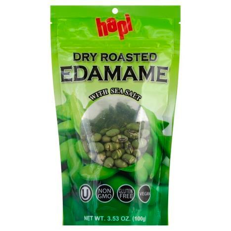 Buy Hapi Edamame, Dry Roasted, with Sea Salt ... Online | Mercato