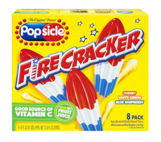 Buy Popsicle Ice Pops, Firecracker - 8 Each Online | Mercato