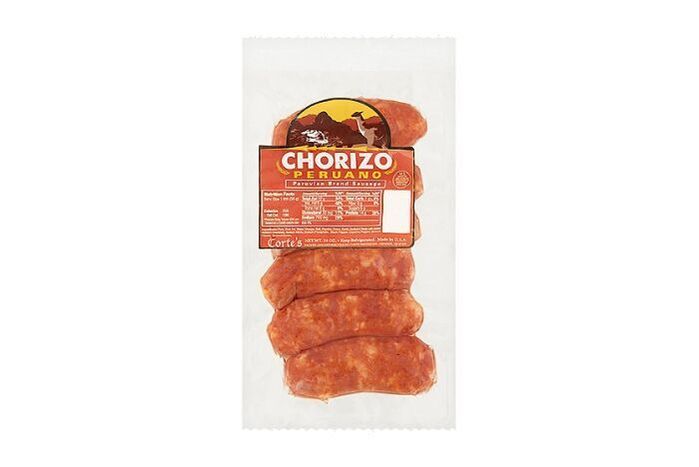 Buy Cortes Peruano Chorizo - 6 Count/14 Ounces Online | Mercato