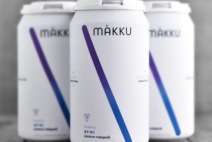 Buy Makku Blueberry Rice Beer - 4 Pack (12 Ou... Online | Mercato
