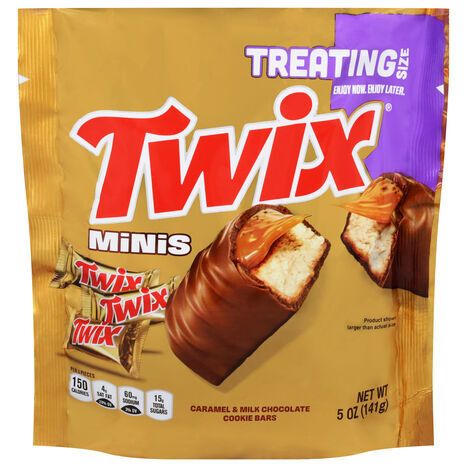 Buy Twix Caramel & Milk Chocolate Minis Cooki... Online | Mercato