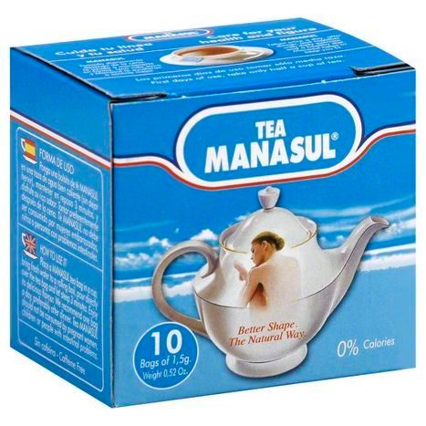 Buy Manasul Tea, Caffeine Free, Bags - 10 Bags Online | Mercato