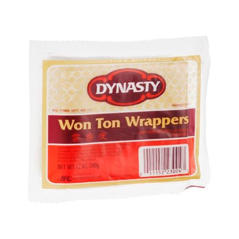 Buy Dynasty Won Ton Wrappers - 10 Ounces Online | Mercato