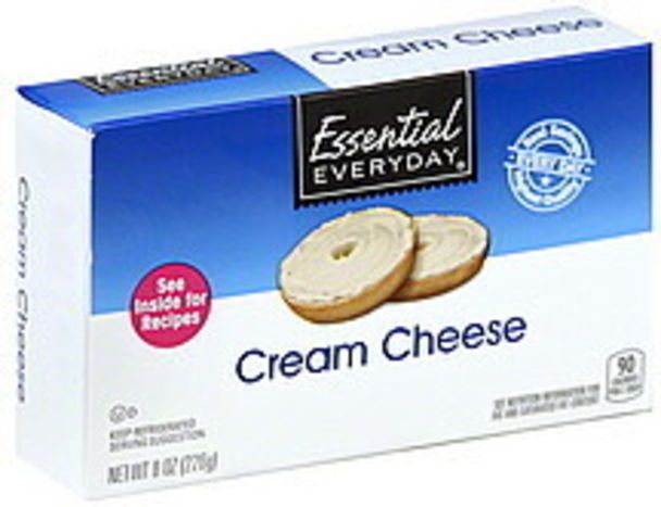 Buy Essential Everyday Cream Cheese - 8 Ounces Online | Mercato