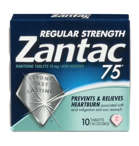 Buy Zantac 75 Regular Strength Ranitidine Tab... Online | Mercato