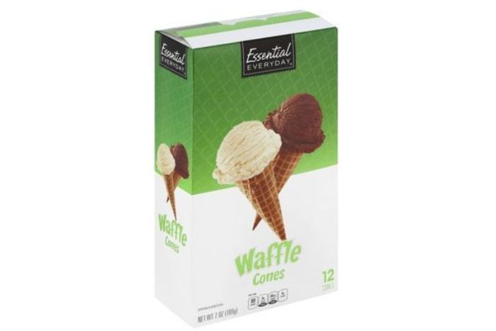 Buy Essential Everyday Waffle Ice Cream Cones... Online | Mercato