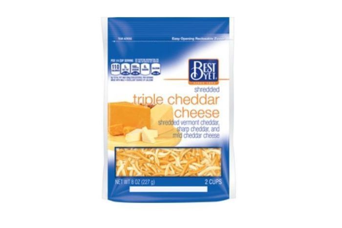 Buy Best Yet Shredded Triple Cheddar Cheese -... Online | Mercato