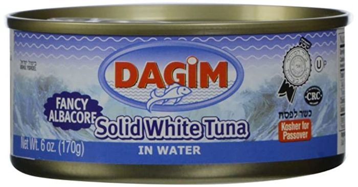 Buy Dagim Solid White Tuna Fish in Water - 6 ... Online | Mercato