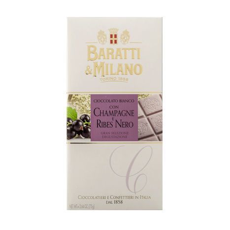 Buy Baratti & Milano White Chocolate Bar with... Online | Mercato