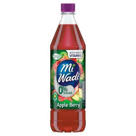 Buy MiWadi 0% Sugar Apple Berry Juice - 1 Liter Online | Mercato