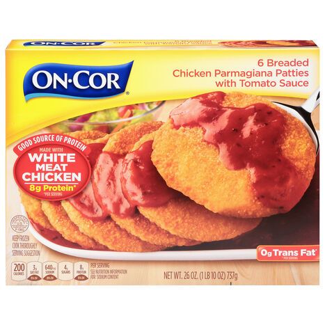 Buy On-Cor Breaded Chicken Parmagiana Patties... Online | Mercato