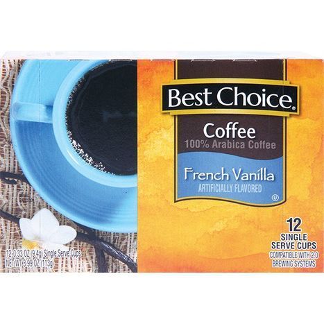 Buy Best Choice Coffee K-Cups, French Vanilla... Online | Mercato