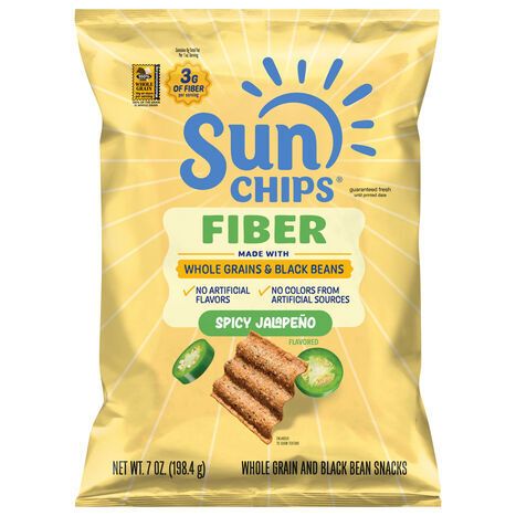 Buy Sun Chips Fiber Spicy Jalapeno Flavored W... Online | Mercato