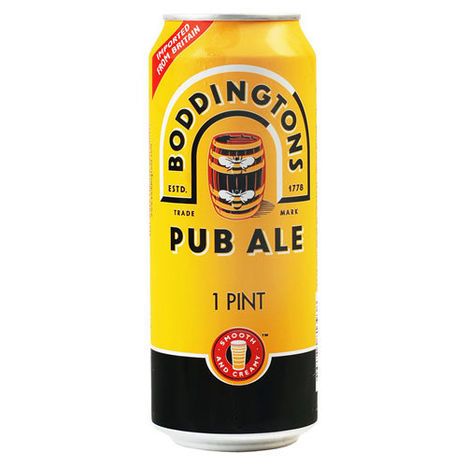 Buy Boddingtons Pub Ale Beer Can - 4 Pack Online | Mercato