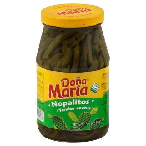Buy Dona Maria Cactus, Tender, Nopalitos - 15... Online | Mercato