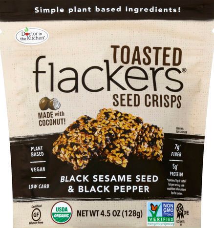 Buy Flackers Crisps, Flax Seed, Black Sesame ... Online | Mercato