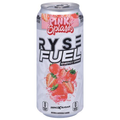 Buy Ryse Fuel Energy Drink, Zero Sugar, Pink ... Online | Mercato