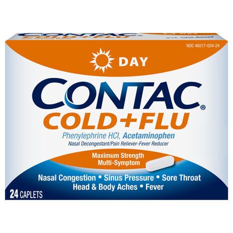 Buy Contac Caplets Day Maximum Strength Cold ... Online | Mercato