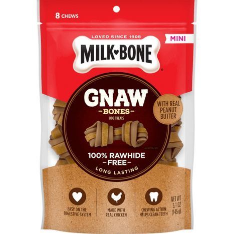 Buy Milk-Bone Gnaw Bones Mini Chews with Real... Online | Mercato