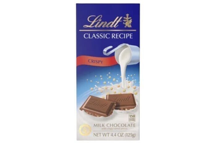 Buy Lindt - Classic Recipe - Crispy Milk Choc... Online | Mercato
