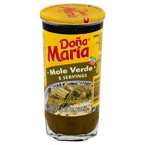Buy Dona Maria Mexican Sauce, Mole Verde - 8.... Online | Mercato