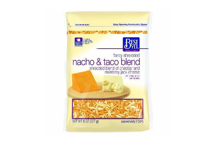 Buy Best Yet Nacho & Taco Shredded Cheese - 8... Online | Mercato