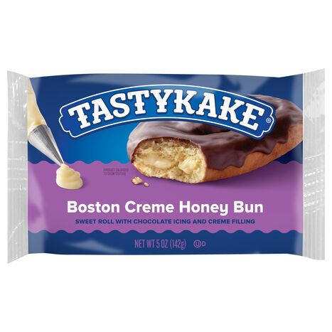Buy Tastykake Boston Creme Honey Bun - 5 Ounces Online | Mercato