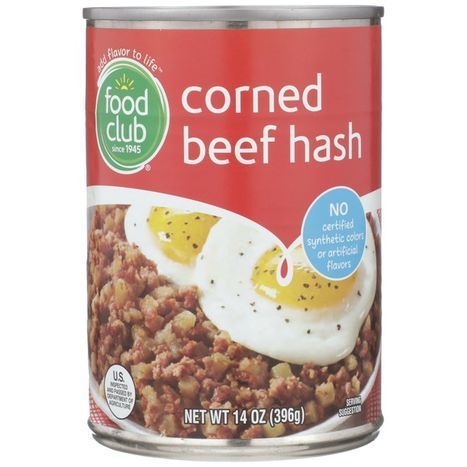 Buy Food Club Corned Beef Hash - 14 Ounces Online | Mercato