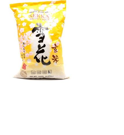 Buy Shirakiku Sekka Brown Rice - 15 Pounds Online | Mercato