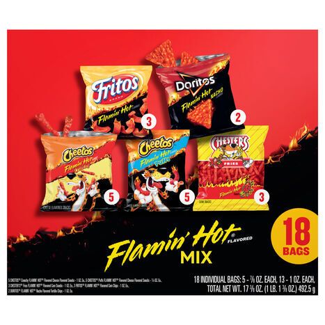 Buy Frito Lay Flamin' Hot Mix Flavored Snack ... Online | Mercato
