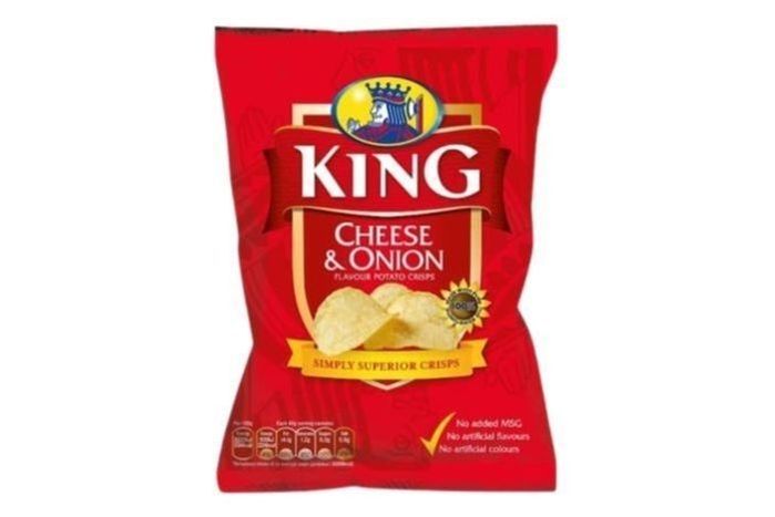 Buy King Crisps Cheese & Onion Flavour Potato... Online | Mercato