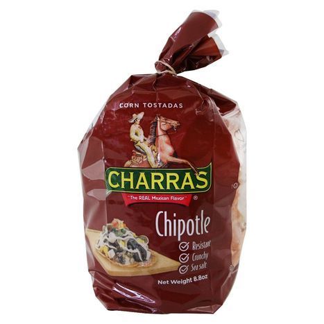 Buy Charras Tostadas Original Chipotle - 8.8 ... Online | Mercato