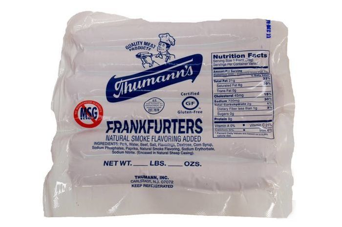 Buy Thumann's New Jersey Pork and Beef Hot Do... Online | Mercato