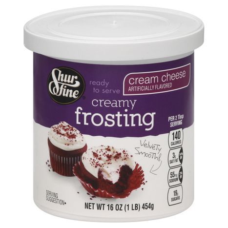 Buy ShurFine Frosting, Creamy, Cream Cheese -... Online | Mercato