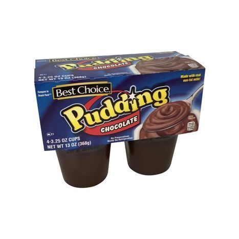 Buy Best Choice Chocolate Pudding - 4 Pack Online | Mercato