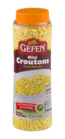 Buy Gefen Mini Croutons Soup Mandel - 14 Ounces Online | Mercato