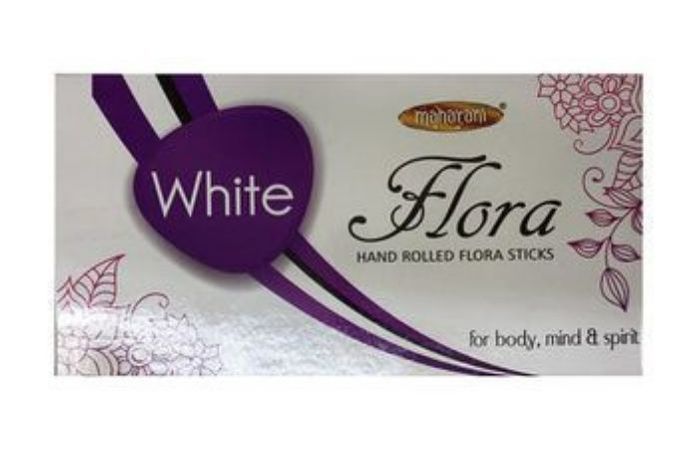 Buy Maharani White Flora Incense Sticks - 15 ... Online | Mercato
