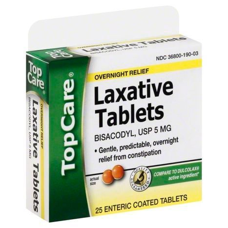 Buy TopCare Laxative, 5 mg, Enteric Coated Ta... Online | Mercato
