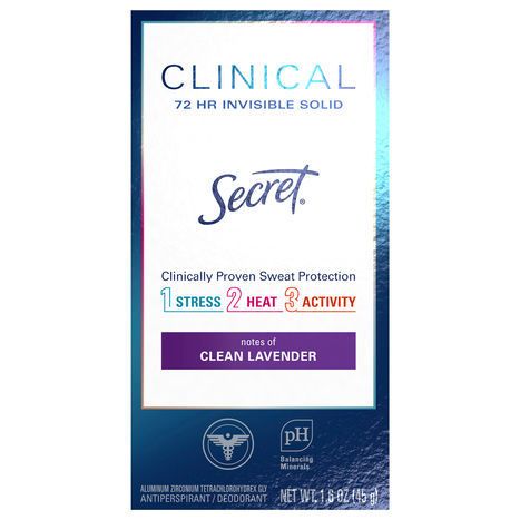 Buy Secret Clinical Strength Invisible Solid ... Online | Mercato