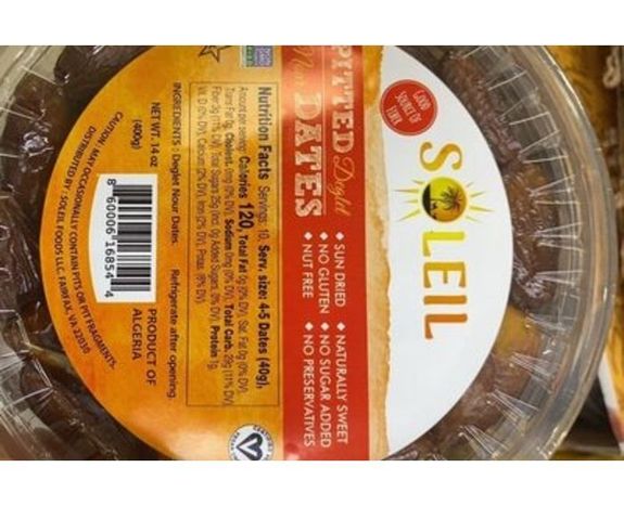 Buy Soleil Pitted Deglet Nour Dates - 14 Ounces Online | Mercato