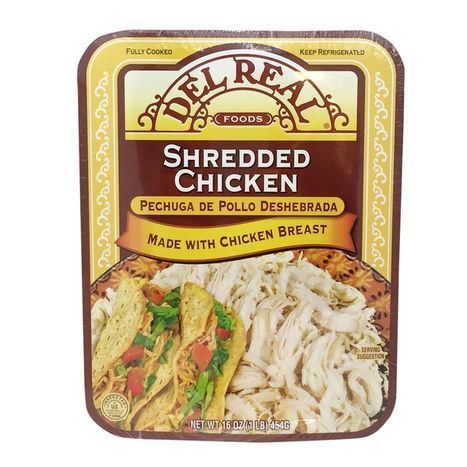 Buy Del Real Foods Shredded Chicken Online | Mercato