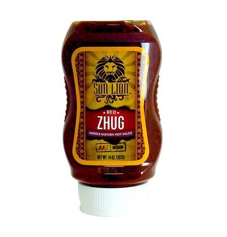 Buy Sun Lion Red Zhug Sauce - 14 Ounces Online | Mercato