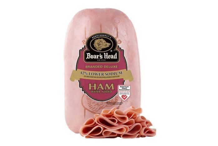 Buy Boar's Head 42% Lower Sodium Deluxe Ham -... Online | Mercato