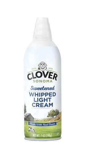 Buy Clover Stornetta Farms Whipped Light Cream Online | Mercato